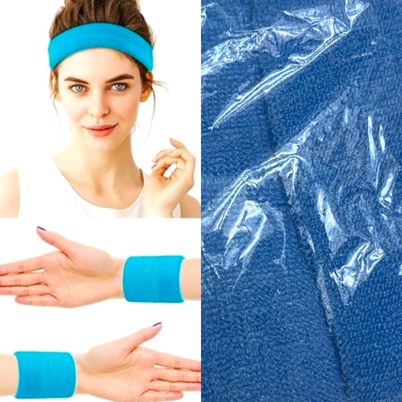 Amazon | Accessories | Nwt 8s Retro Style Terrycloth Sweatbands Set ...